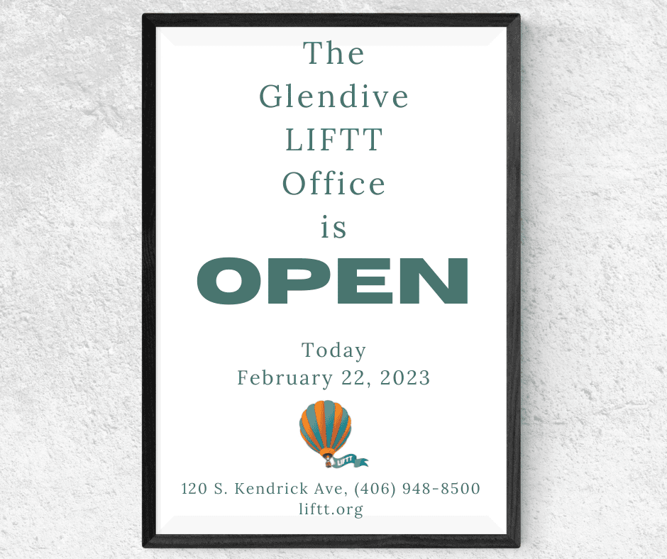 Glendive office reopens - LIFTT Glendive office reopens - LIFTT